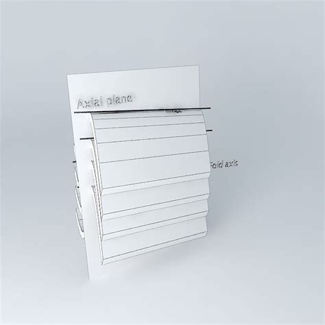 Fold Elements Free 3d Model Cgtrader