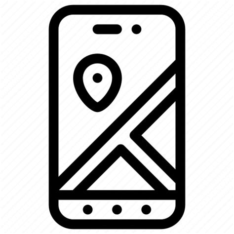 Gps Maps Navigation Phone Icon Download On Iconfinder