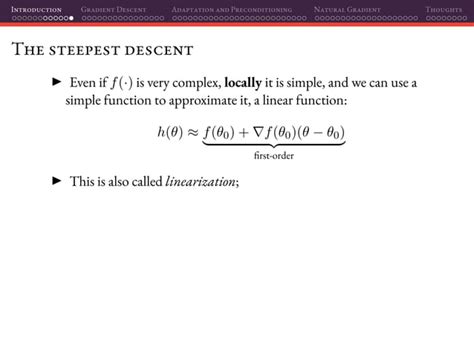 Gradient Based Optimization For Deep Learning A Short Introduction