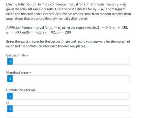 Standard Error Formula Two Samples