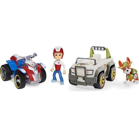 Paw Patrol Ryders Rescue Atv And Paw Patrol Tracker Jungle Rescue