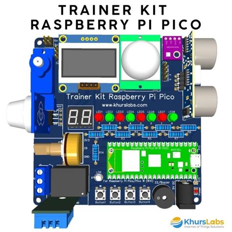 Jual Trainer Kit Raspberry Pi Pico Praktikum Kit Pembelajaran Pembuatan Proyek Pemrograman Iot