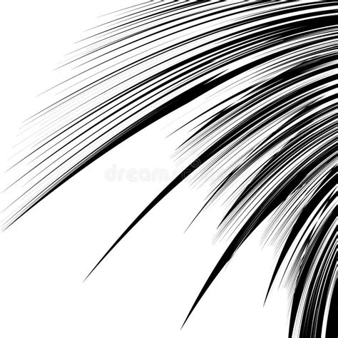 Curved Lines Element In Clipping Path Curved Lines Stripes Through Artboard Stock Vector
