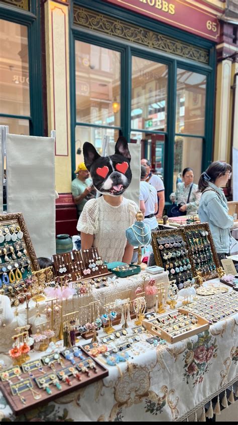 Leadenhall craft market 1 嚟到呢個Harry Potter拍攝嘅場地擺手作市集真係太夢幻發夢都估唔到可以喺