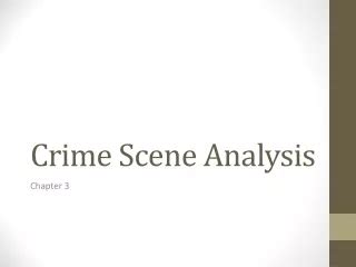 PPT FUNDAMENTALS OF CRIME ANALYSIS PowerPoint Presentation Free Download ID 269188