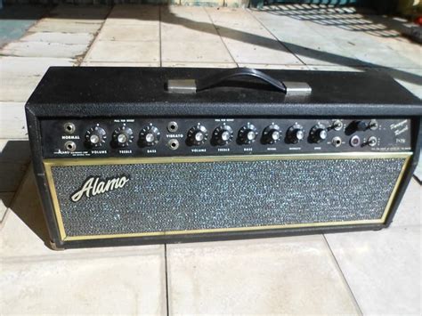 Alamo Paragon Reverb 779 6l6 Tube Amplifier Head 1960s Reverb