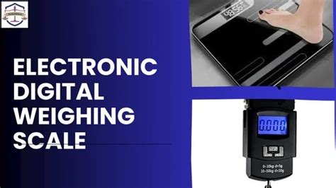 PPT Electronic Digital Weighing Scale PowerPoint Presentation Free Download ID