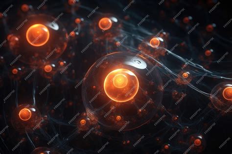 Premium Photo Abstract Neural Network Concept Art