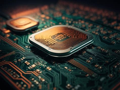 Premium Ai Image Futuristic Circuitry Photoreal Abstract Representation Of Technology Process