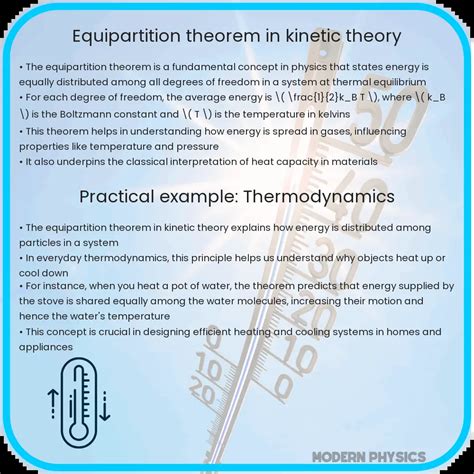 Equipartition Theorem Core Concepts Application And Analysis