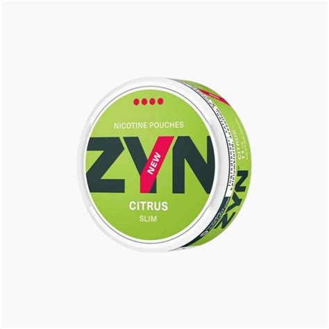 Zyn Citrus Slim Rush Tins