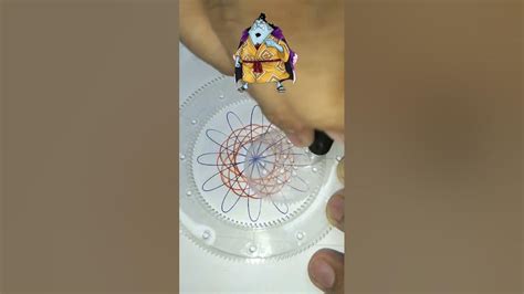 💎 Spirograph String Art 🧡💥 Shorts Spirograph Satisfying Diy Art