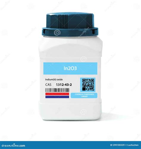 In2O3 Indium III Oxide Stock Image Image Of Oxide 299100339
