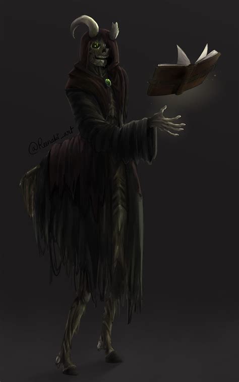 Artstation Half Ripped Centaur Lich