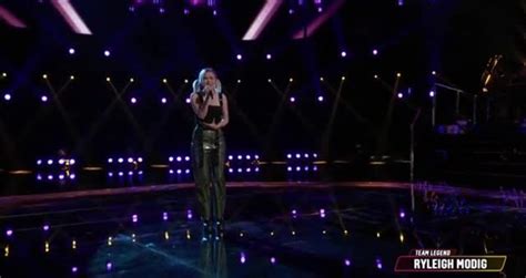 The Voice Usa 2021 Ryleigh Modig Interpreta It Will Rain Para La