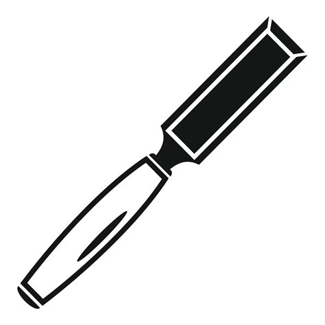 Chisel Icon Simple Style 14463012 Vector Art At Vecteezy