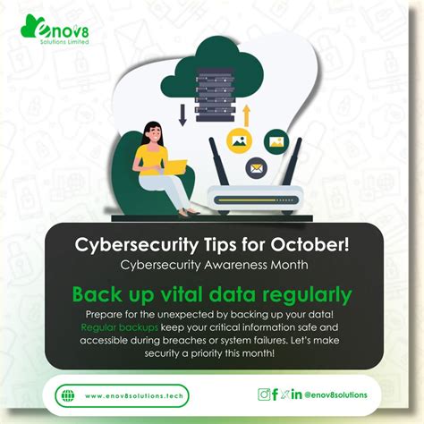 Enov8 Solutions On Linkedin Backupyourdata Cybersecurityawareness Staysafeonline