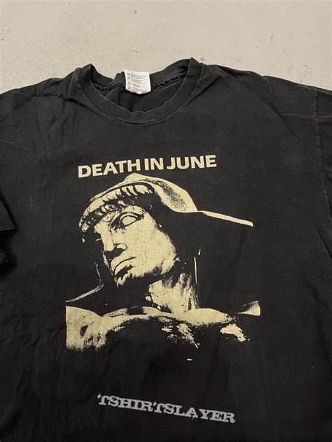 1992 Death In June Tshirtslayer Tshirt And Battlejacket Gallery