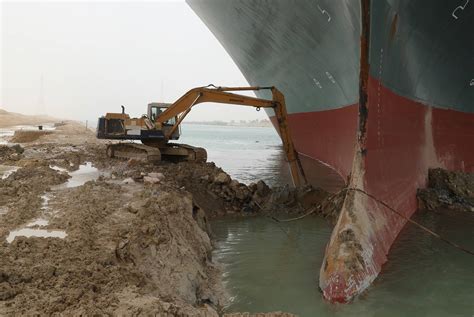 Ship Blocking Suez Canal Could Be Stuck For Weeks