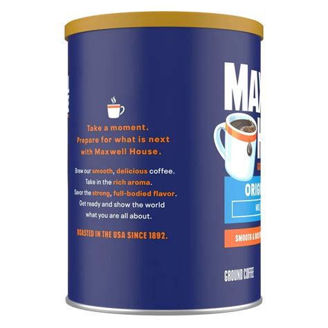 Maxwell House Original Roast Ground Coffee 10 3 Oz Canister