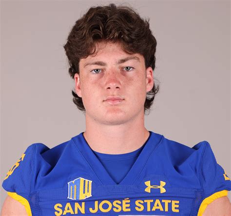 Dylan Hampsten Football 2023 Sjsu Athletics Official Athletics