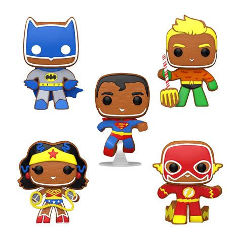 Funko Pop Heroes Dc Super Heroes Gingerbread Batman Aquaman