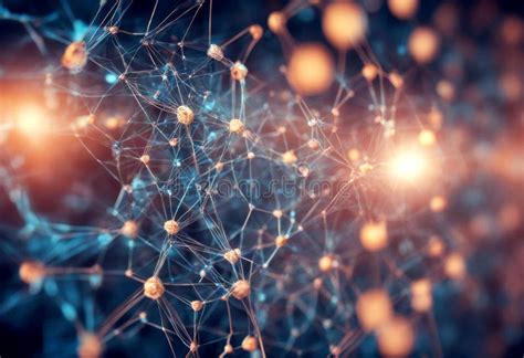 Network Connections Neural Social Illustration Intelligence 3d Mesh