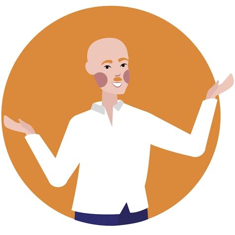 Premium Vector Flat Avatar Of A Man
