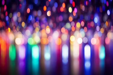 Premium Photo Colourful Bokeh Effect Background