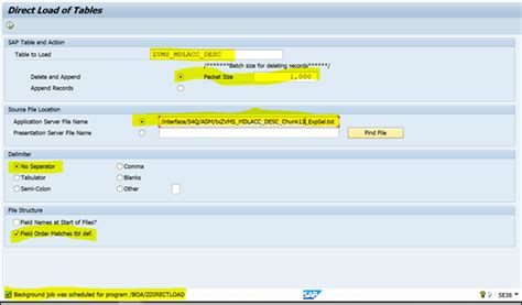 Sap Run An Abap Program In The Background To Avoid A Timeout Software Support