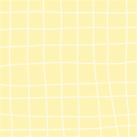 Vector Cursive Grid Yellow Pastel Aesthetic Background 30718499 Vector Art At Vecteezy