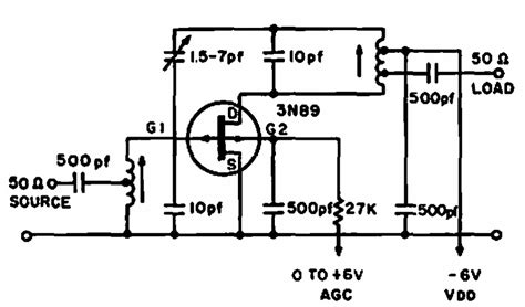 Tetrode Fet Amplifier Cb7098e