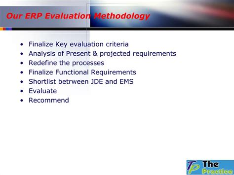 PPT ERP Evaluation Services PowerPoint Presentation Free Download ID 3845369