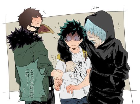 Boku No Hero Academia Midoriya Izuku Shigaraki Tomurashimura
