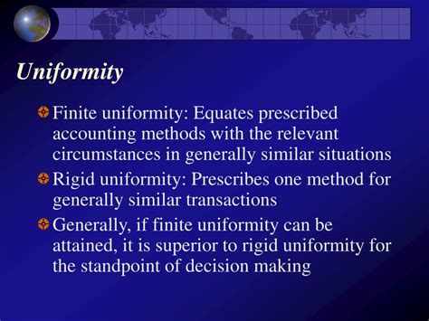 Ppt Chapter 9 Uniformity And Disclosure Powerpoint Presentation