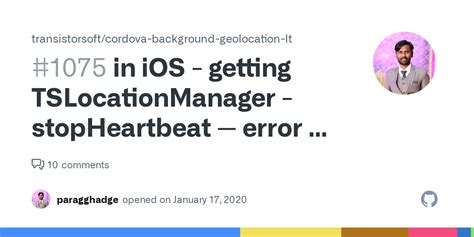 In Ios Getting Tslocationmanager Stopheartbeat Error In Stationary · Issue 1075