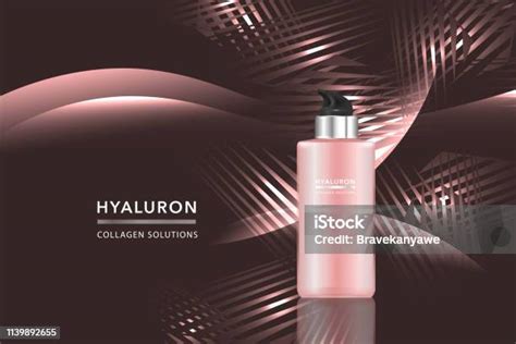 미용 제품 사용 준비가 된 광고 배경으로 분홍색 화장품 용기 고급 스킨 케어 광고 일러스트 벡터 개념에 대한 스톡 벡터 아트 및 기타 이미지 Istock