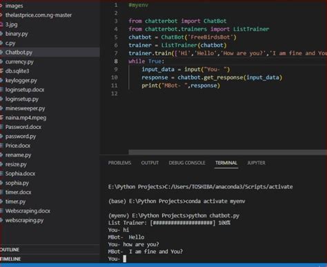 Simple Chatbot Using Python TechieYan Technologies