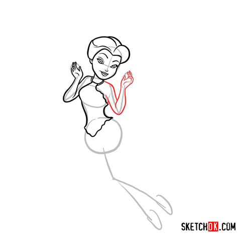 How To Draw Rosetta The Garden Fairys Guided Sketch