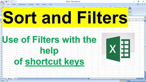Sorting And Filtering Data In Microsoft Excel🔥 Ms Excel 2023👍👍 Youtube