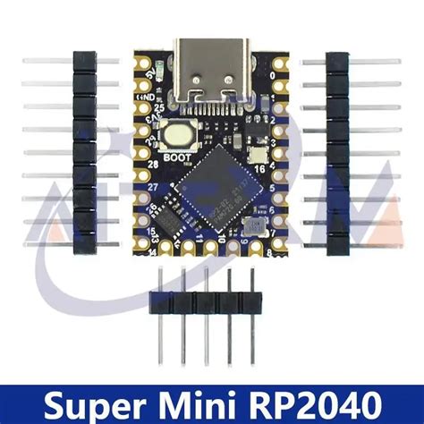 Rp2040 Supermini Raspberry Pi Pico Development Board Dual Core Supports