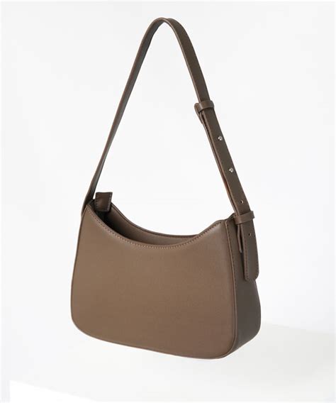 고퀄리티빠른배송 3color 무지 반달 숄더백 레더 정장 호보백 크로스백 여성가방 T110 에이블리