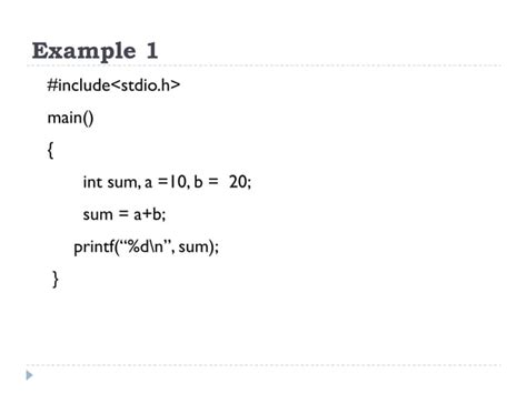 lecture 6 intorduction to c programming ppt programming languages