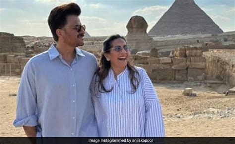 Hand In Hand Anil Kapoor And Wife Sunita Are Making Memories In Egypt