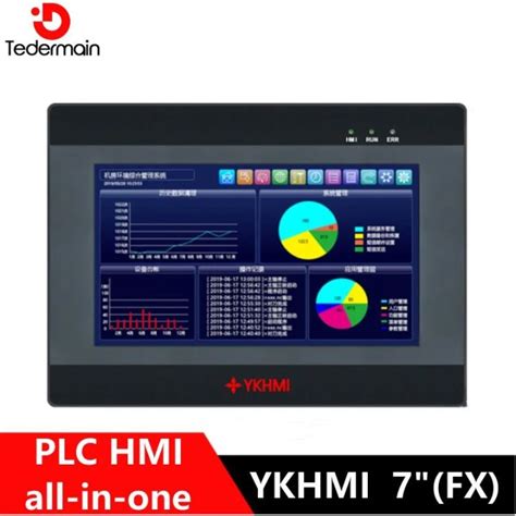 New Electric Tools Ykhmi 7 Plc Hmi All In One Integrated Programmable