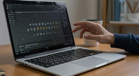 키보드 자음 모음 분리 현상 해결 방법 네이버 블로그