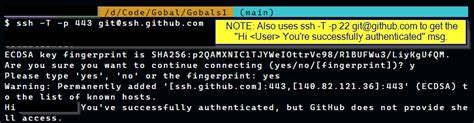 Despite Being Ssh Authenticated To Github Terminal Bash Pwsh Git Created Repos Will Not