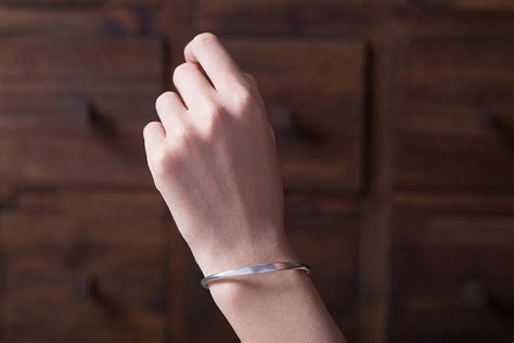 經典目眼 手環 Flat Cuff Bangle Lecture Intzuitionjewelry