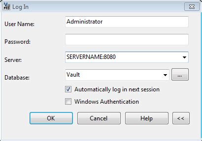 Vault Client Cannot Access The Vault Server When IIS Is Not Configured To Port During