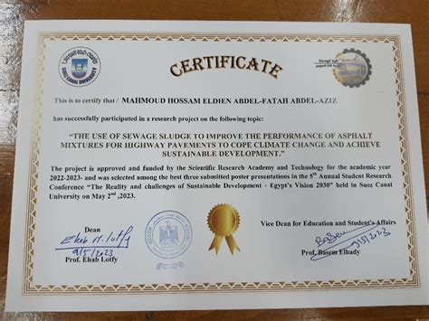 Mahmoud Hossam On Linkedin Research Project University Technology